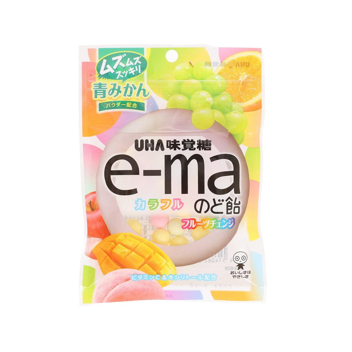 UHA PIPIN E-Ma Throat Candy - Colorful Fruits [Bag] (50g) – 香港中遠海運中秋員工福利